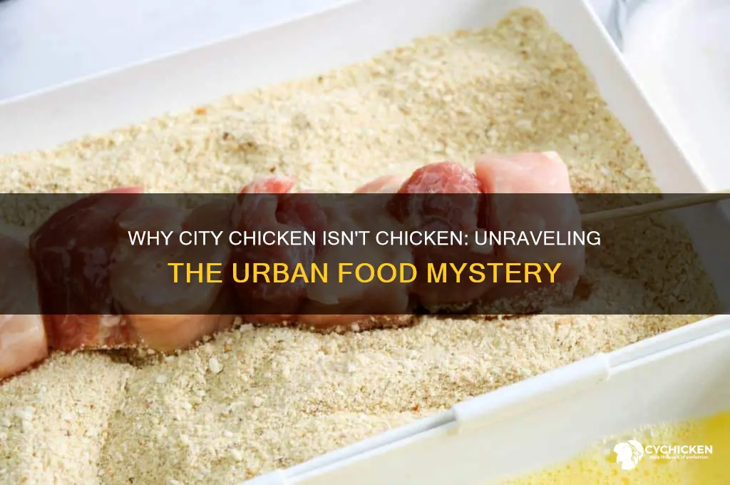 Why City Chicken Isn't Chicken: Unraveling The Urban Food Mystery ...