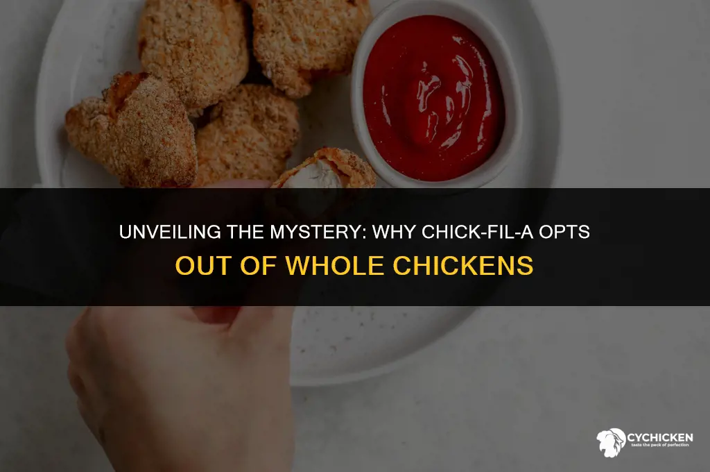 Unveiling The Mystery: Why Chick-Fil-A Opts Out Of Whole Chickens ...