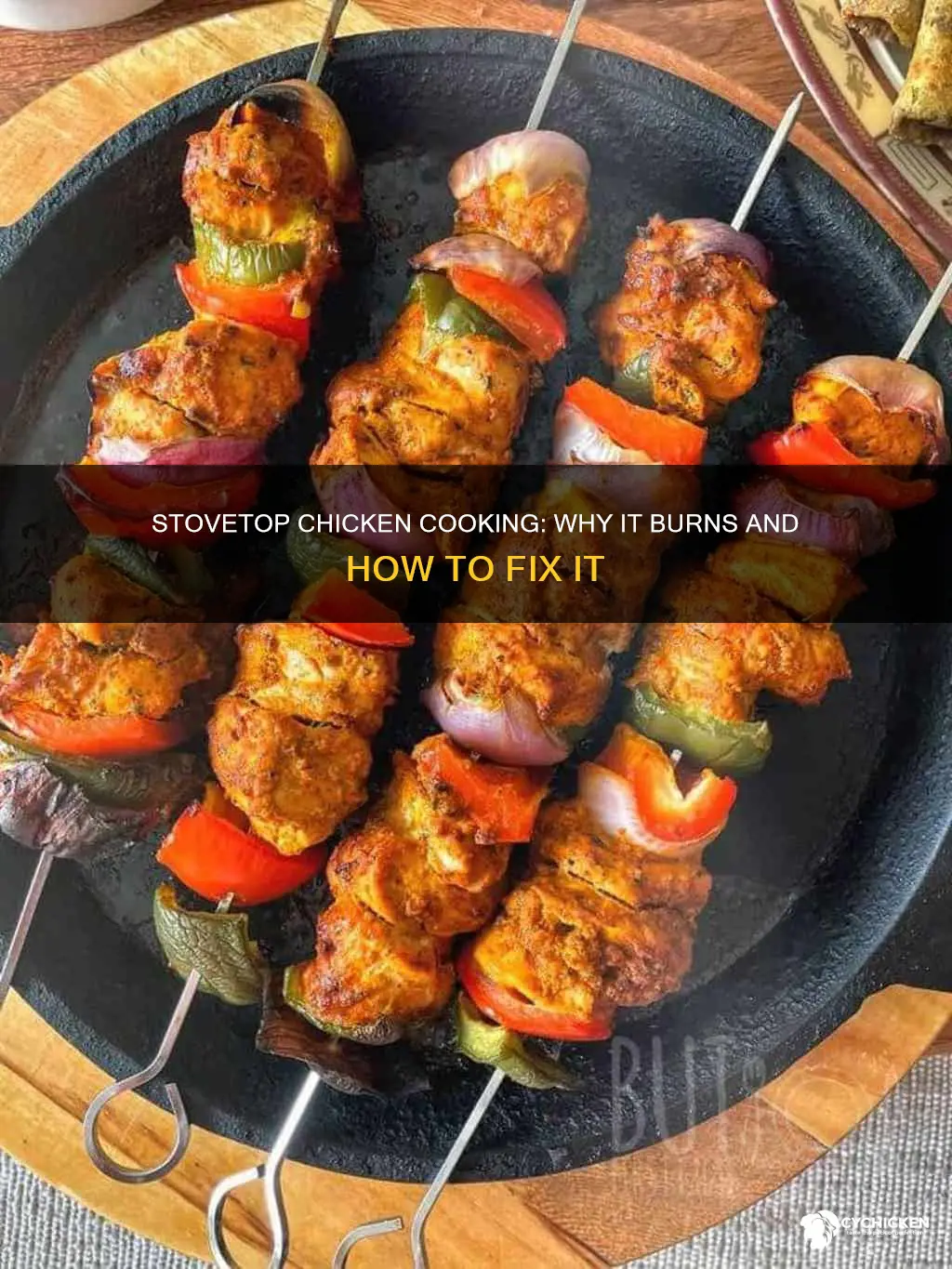 Stovetop Chicken Cooking: Why It Burns And How To Fix It | CyChicken